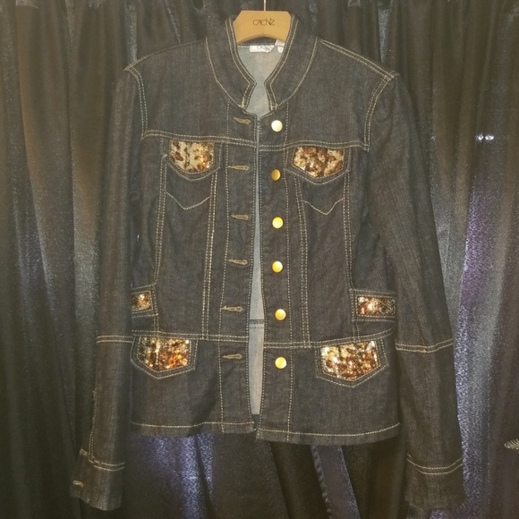 Cache | Jackets & Coats | Cache Denim Jacket | Poshmark